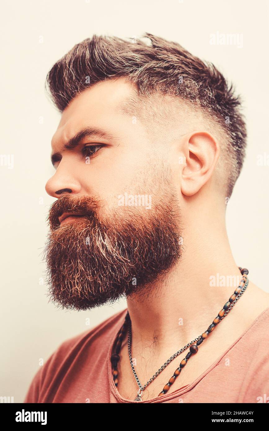 Confidence attractive hipster dramatic concept bearded man Stock Photo ... Confidence attractive hipster dramatic concept bearded man Stock Photo ...