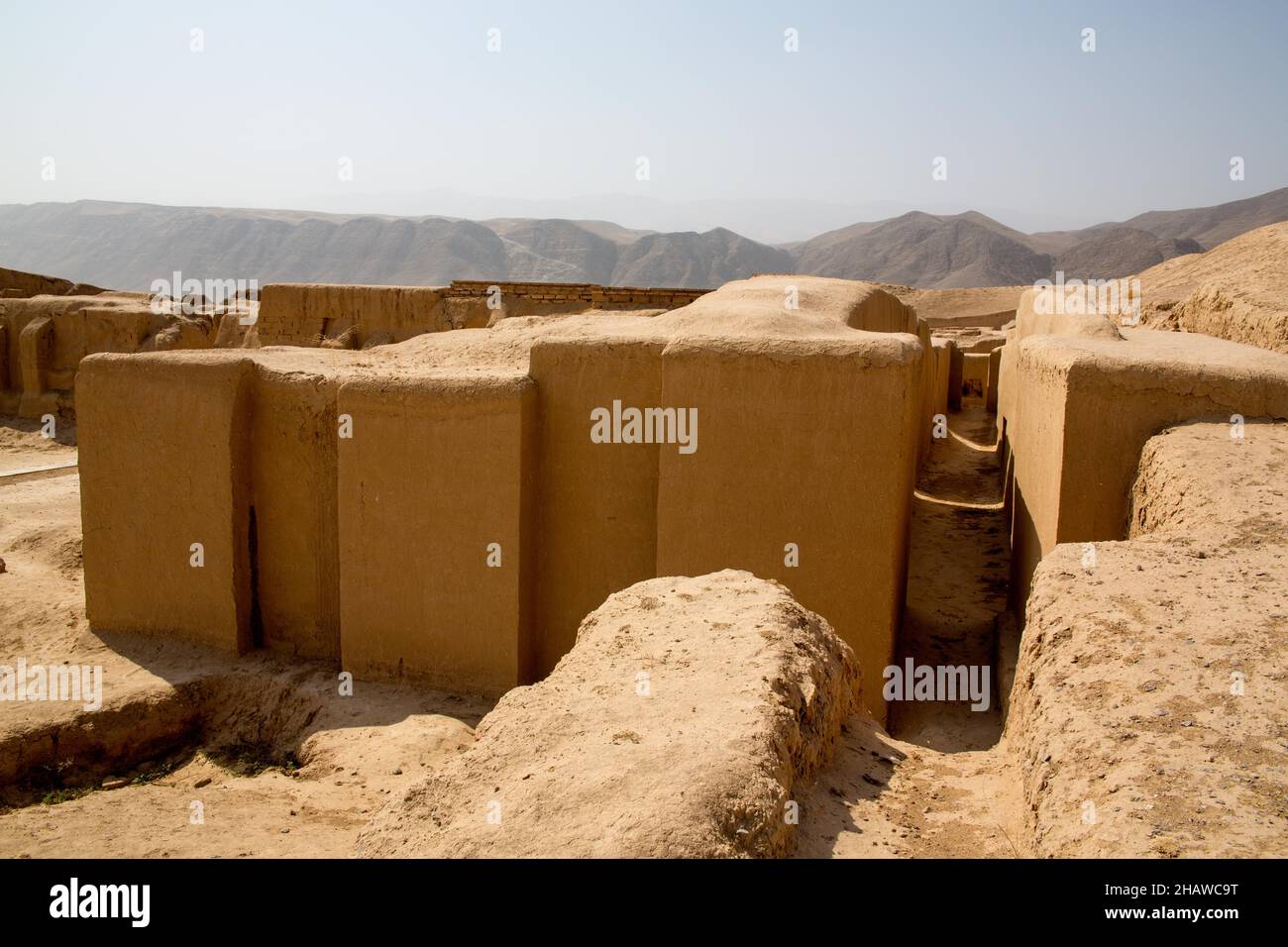 Ruins of ancient Nisa, ancient royal city of the Parthians ...