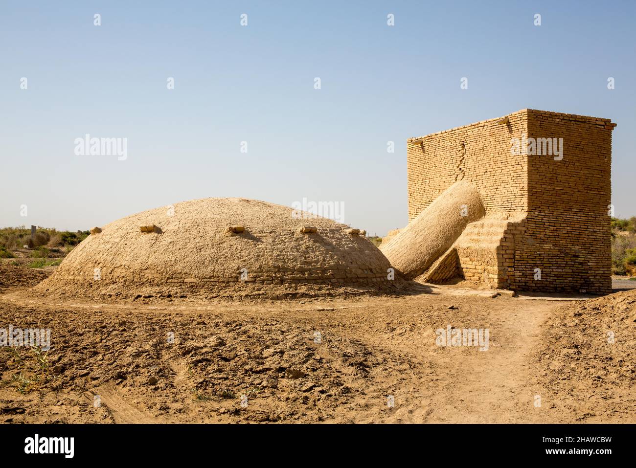 Cistern, Sunken Merv, Turkmenistan, Merv, Mary, Turkmenistan Stock ...