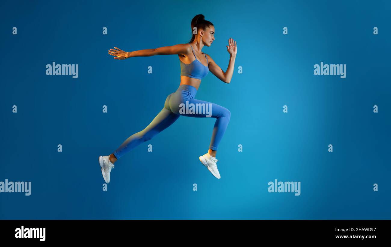 Determined leap hi-res stock photography and images - Alamy