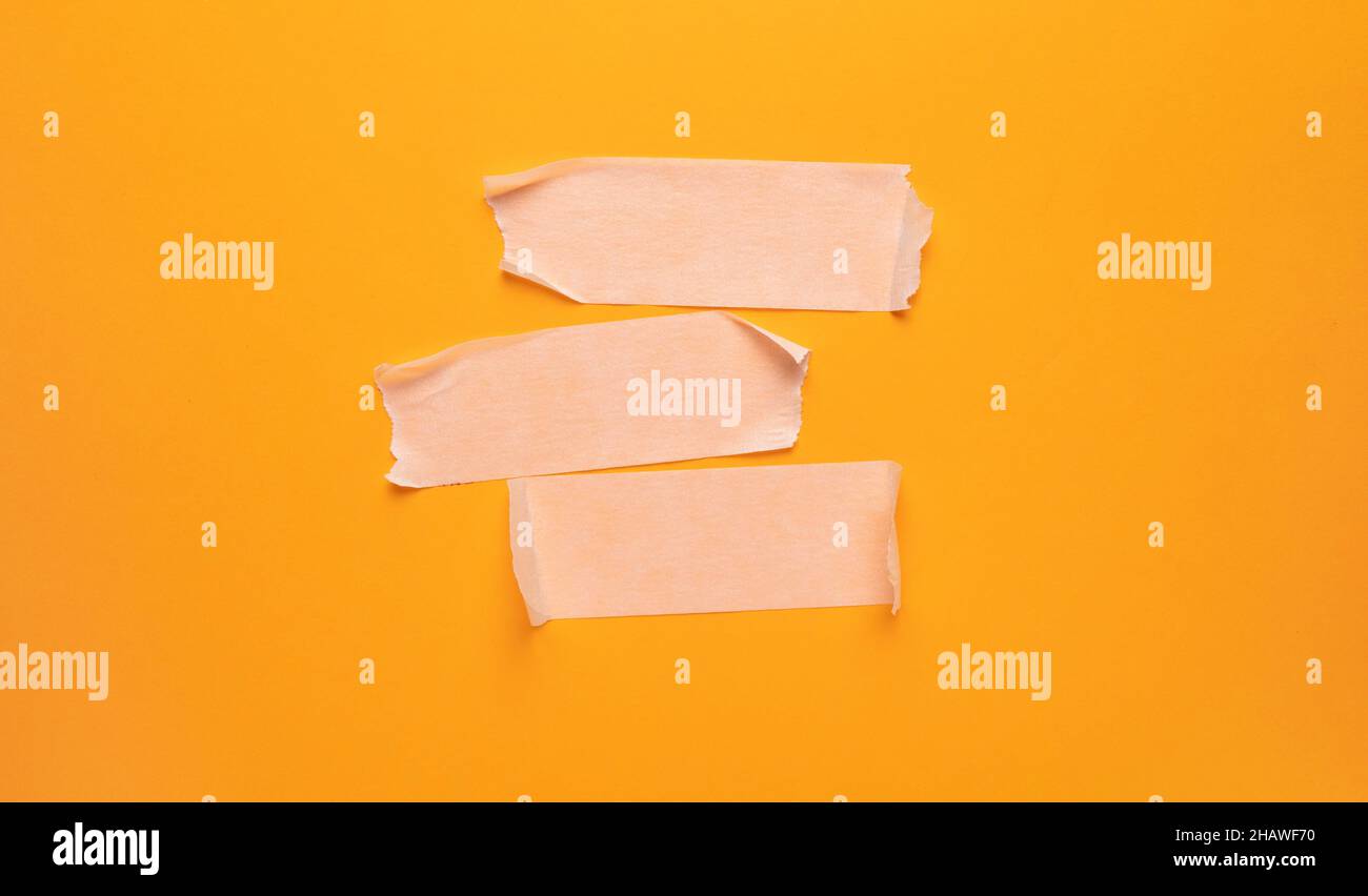 Empty space sticky tape for copy space your own words Stock Photo - Alamy