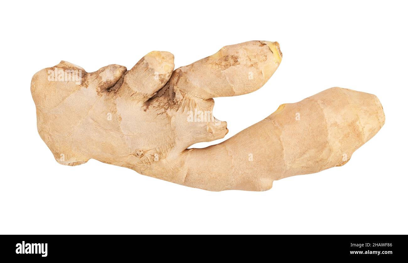ginger path isolated on white Stock Photo - Alamy