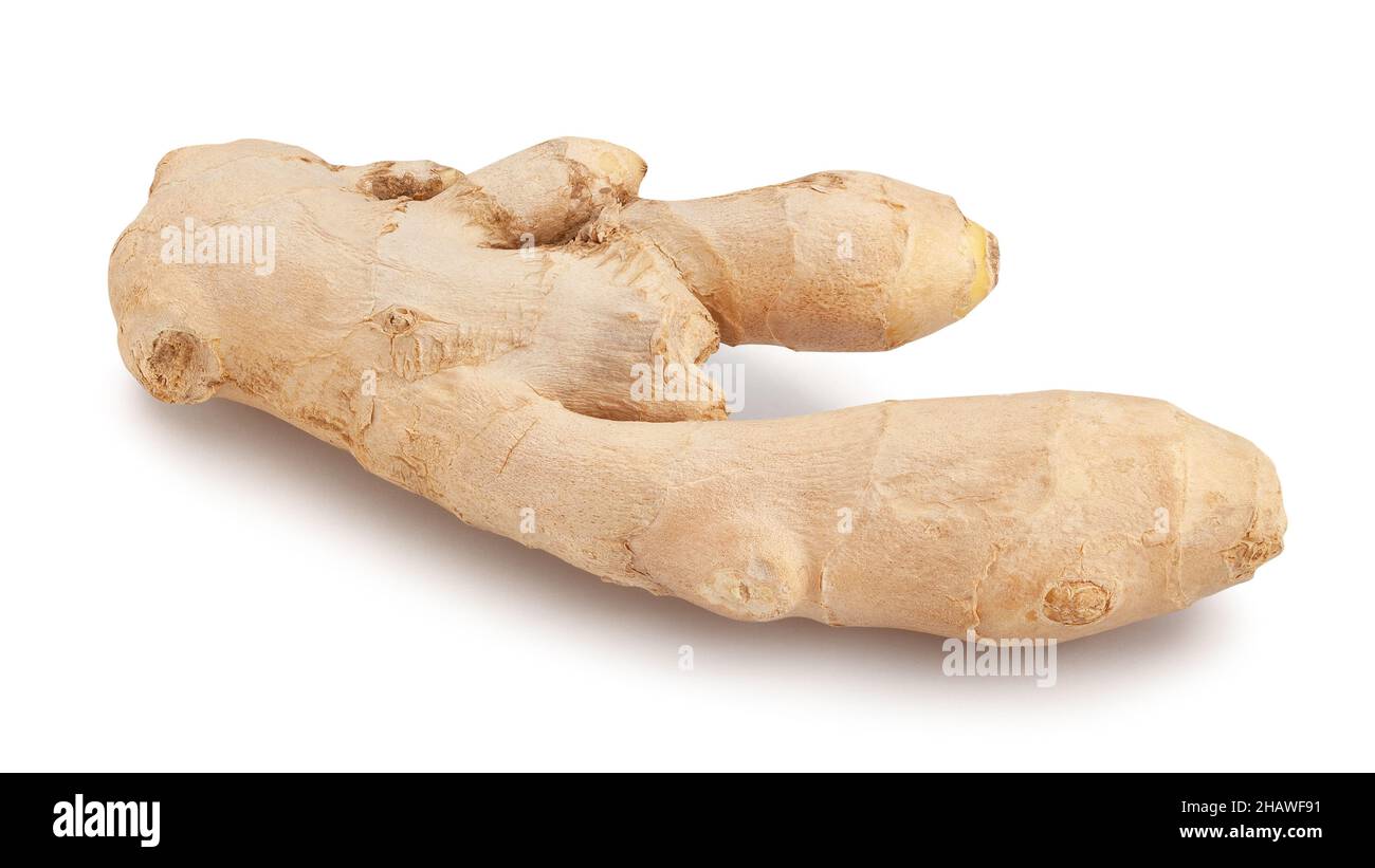 ginger path isolated on white Stock Photo - Alamy