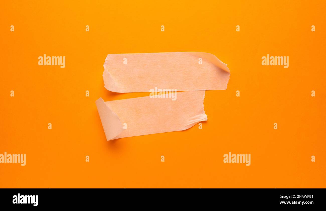 Empty space sticky tape for copy space your own words Stock Photo - Alamy
