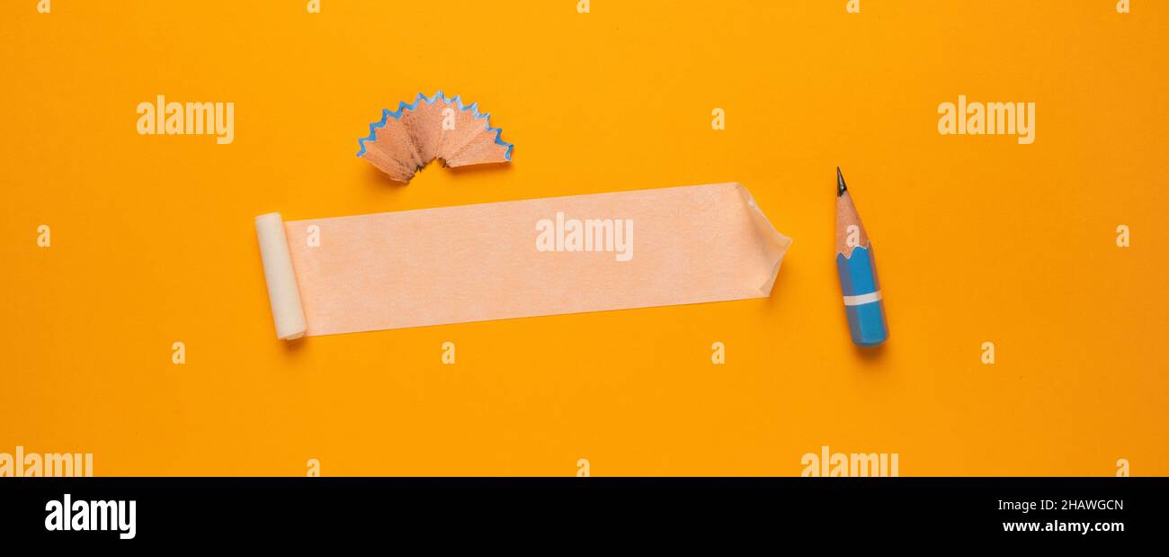 Empty space sticky tape for copy space your own words Stock Photo - Alamy