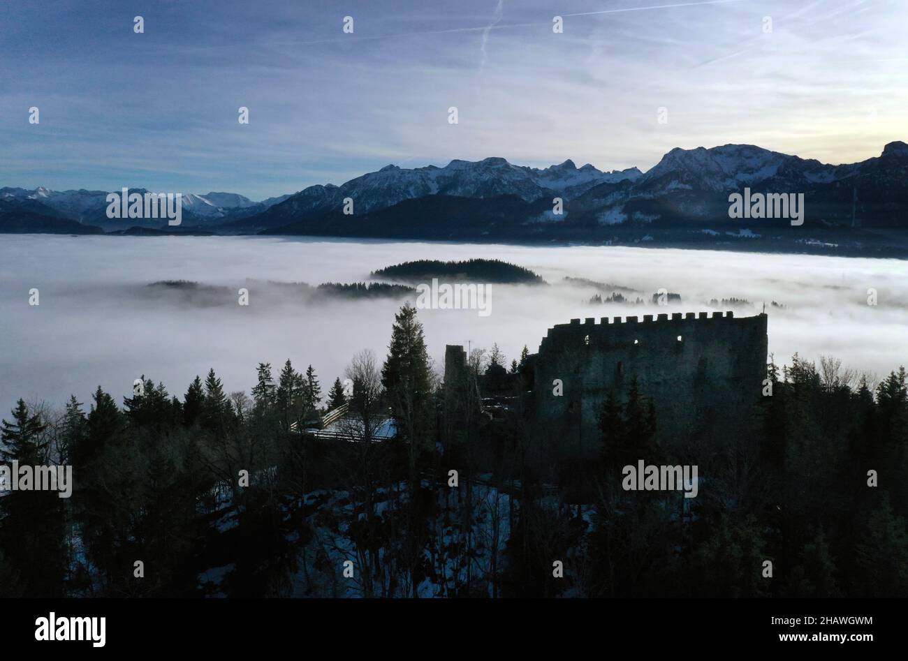 Castle ruin eisenberg germany bavaria hi-res stock photography and ...