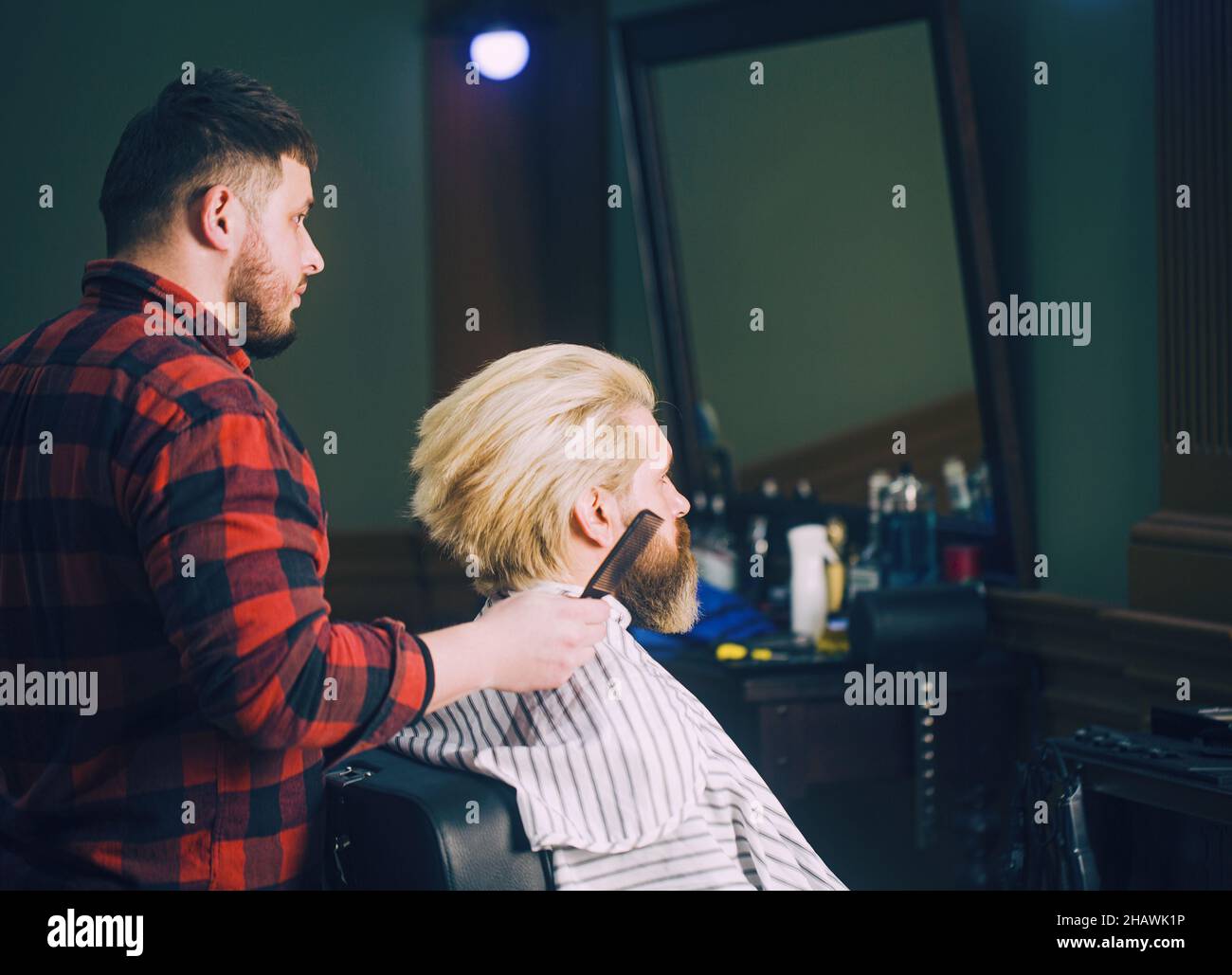 Hair salon client hi-res stock photography and images - Alamy