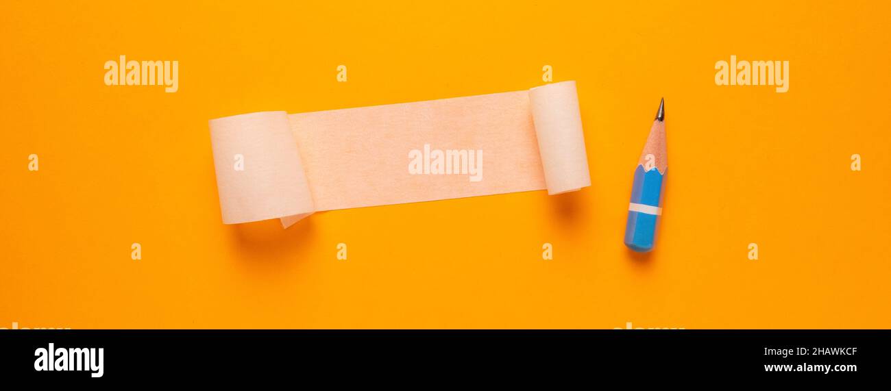 Empty space sticky tape for copy space your own words Stock Photo - Alamy