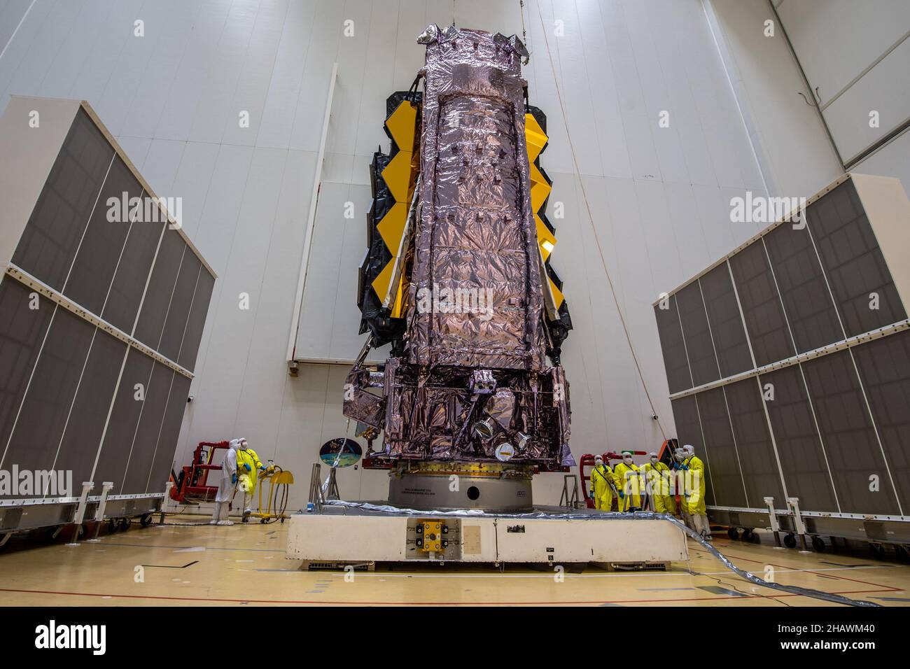 On Saturday, December 11, 2021, NASA's James Webb Space Telescope (JWST ...