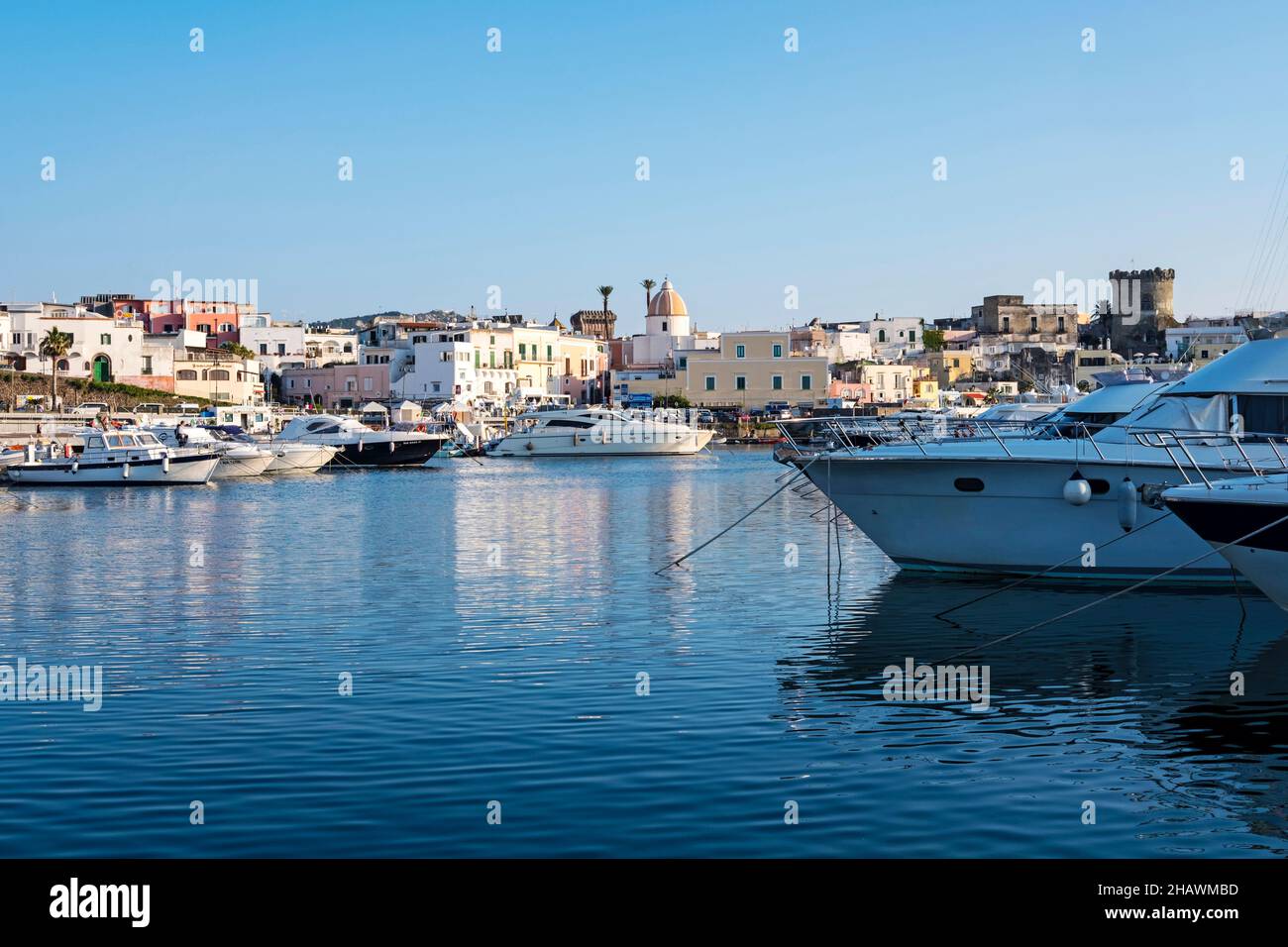 The port of Forio d'Ischia, Italy Stock Photo - Alamy