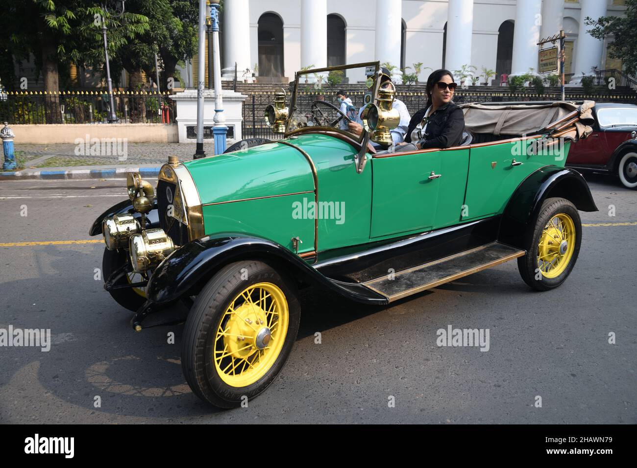1913 Stoewer car with 1500 cc and 4 cylinder engine. India BGM 134 ...