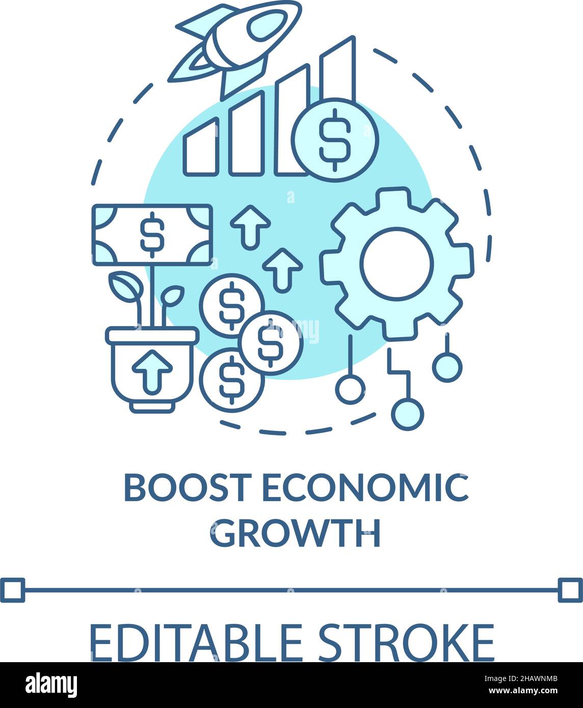 Economic prosperity and development Stock Vector Images - Alamy