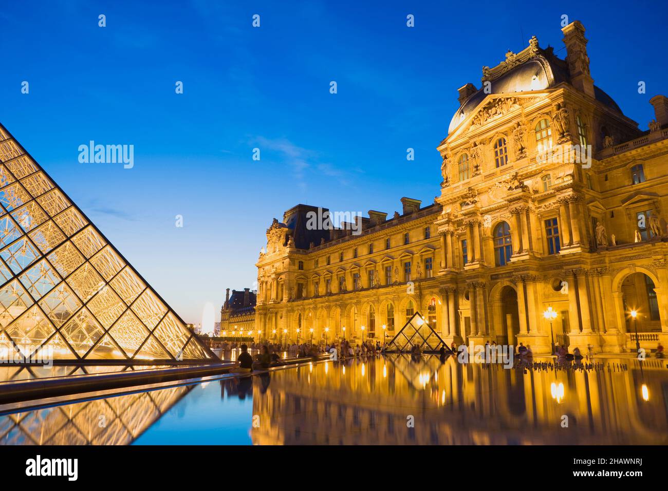The Louvre Palace and Museum, Paris, France Stock Photo - Alamy