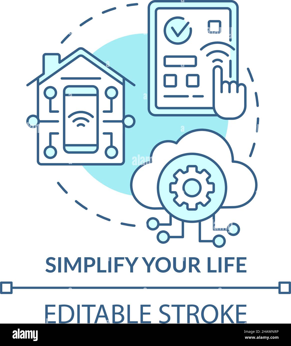 Simplify logo hi-res stock photography and images - Alamy