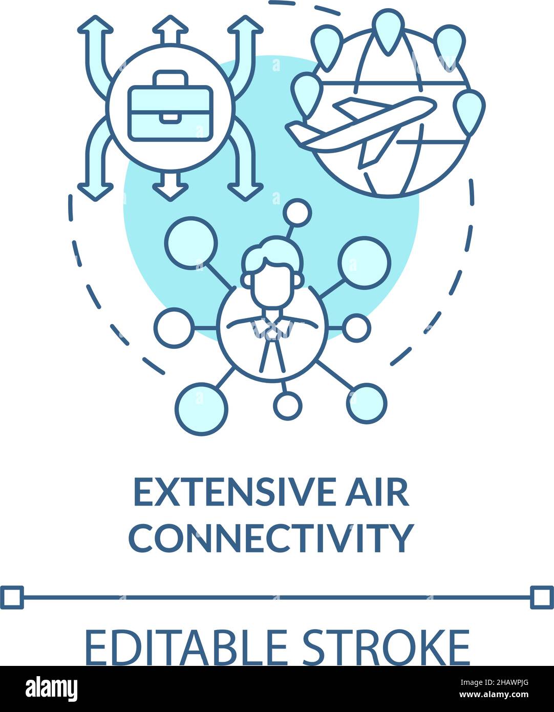 Air Connectivity Cut Out Stock Images And Pictures Alamy