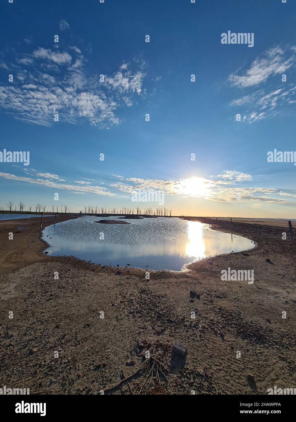 Flipped vertical view sunset in hi-res stock photography and images - Alamy