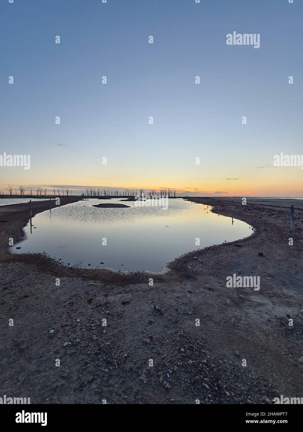 Flipped vertical view sunset in hi-res stock photography and images - Alamy
