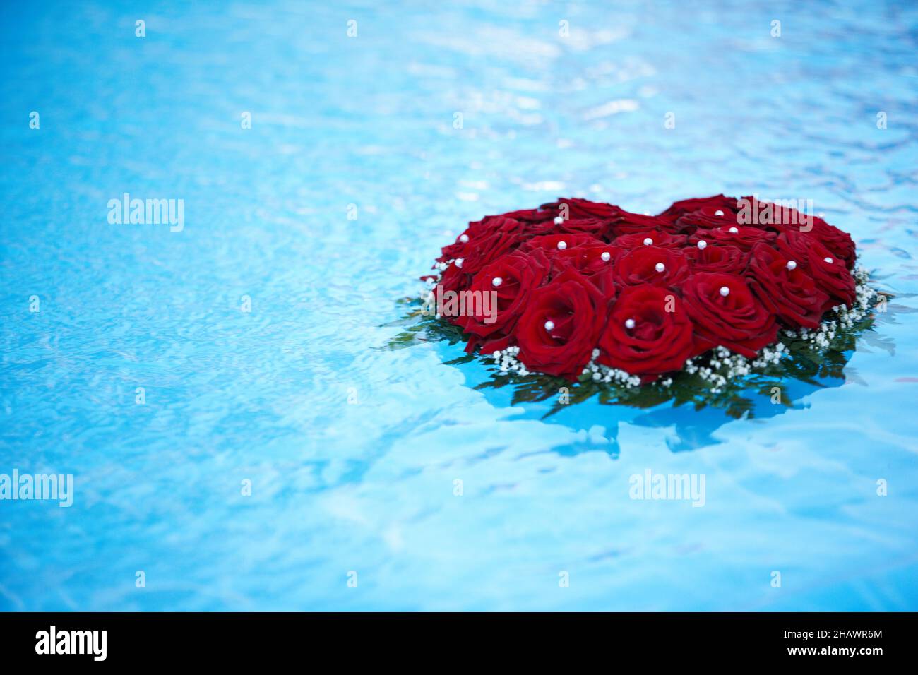 Composition of red roses Stock Photo - Alamy