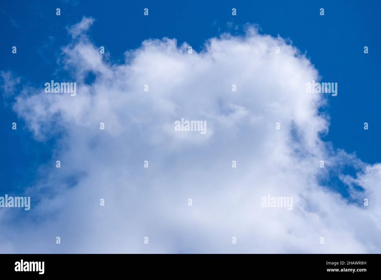 The beautiful of nature are blue sky background with white clouds ...