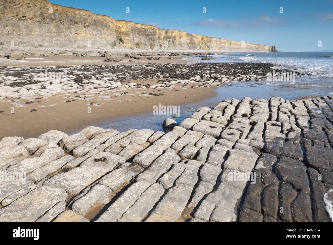 Nash Point,rock,rock,formation,coast,coastline,landscape,seascape ...
