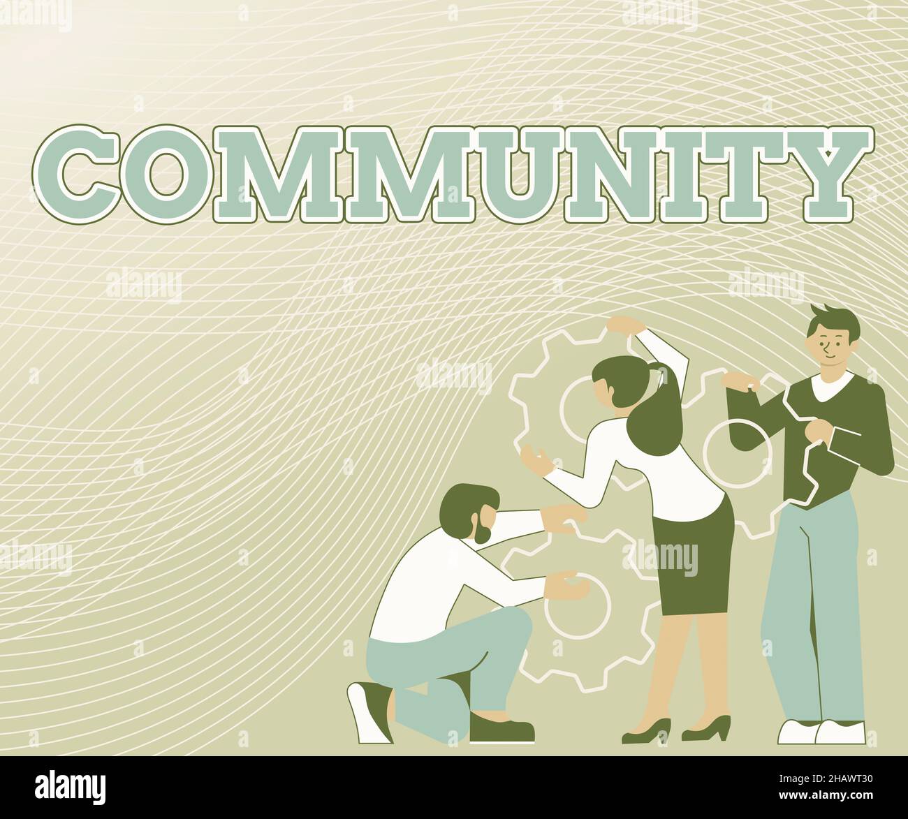 Inspiration showing sign Community. Internet Concept group of showing ...