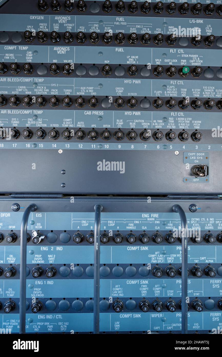 Aircraft flight control system hi-res stock photography and images - Alamy