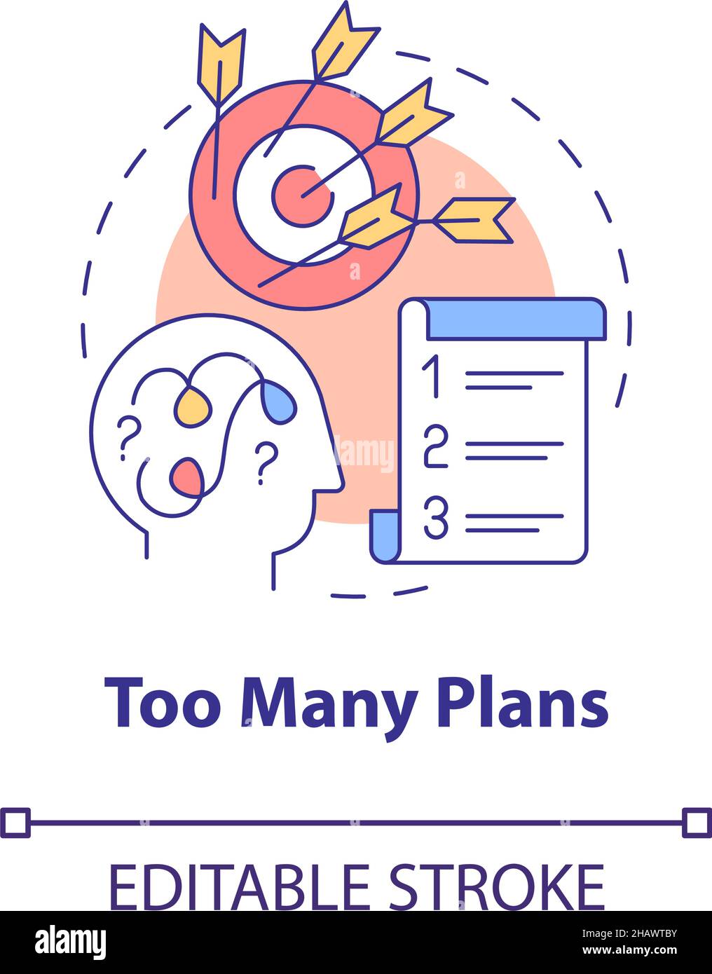 Corporate life pressure Stock Vector Images - Alamy