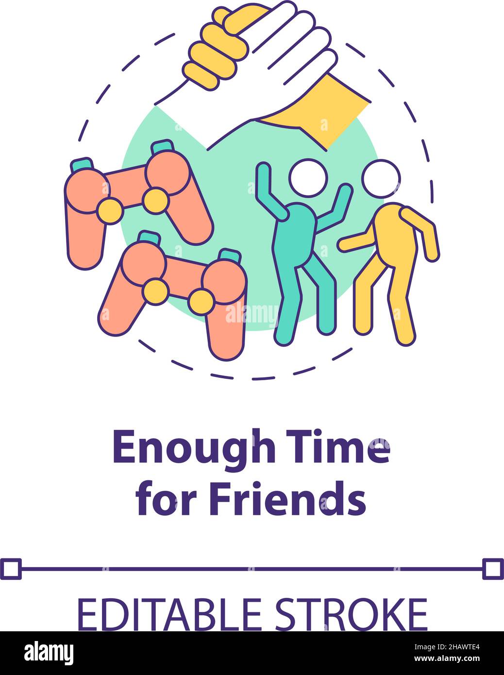Friends are enough hi-res stock photography and images - Alamy