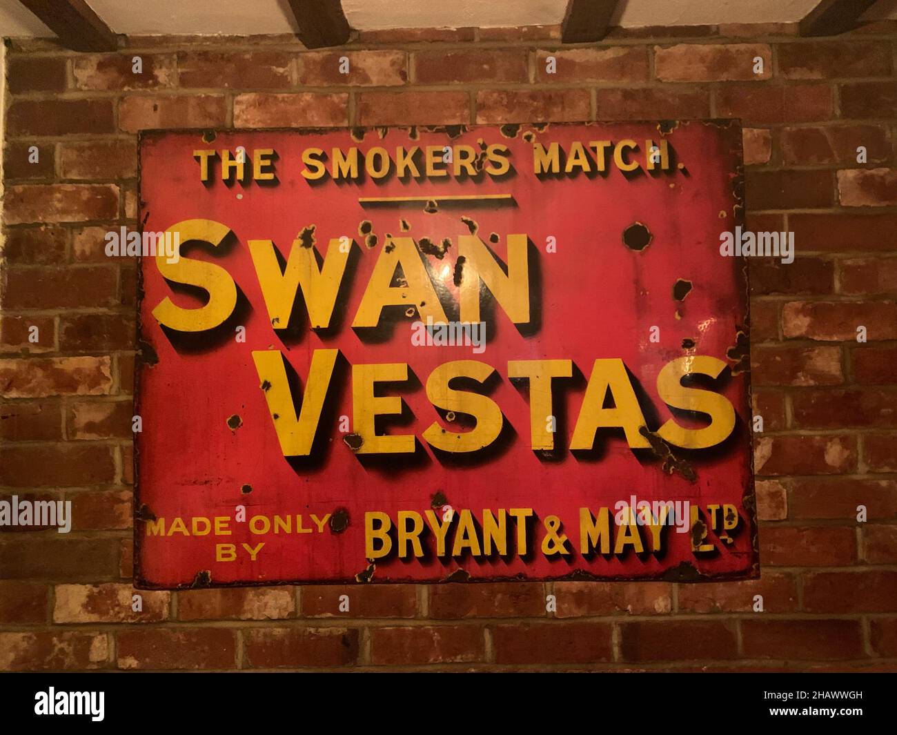 Swan vestas hi-res stock photography and images - Alamy