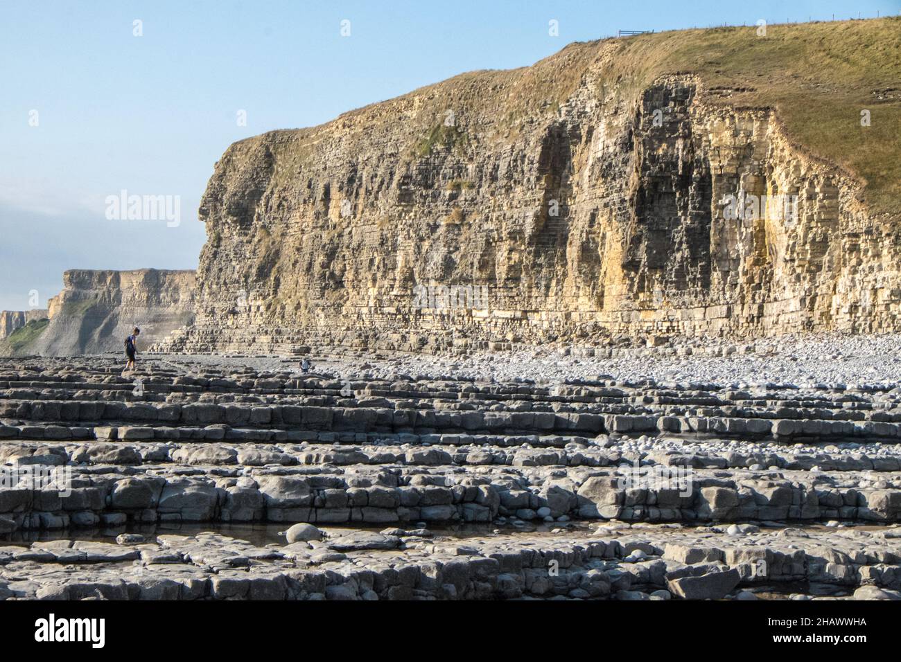 Nash Point,rock,rock,formation,coast,coastline,landscape,seascape ...