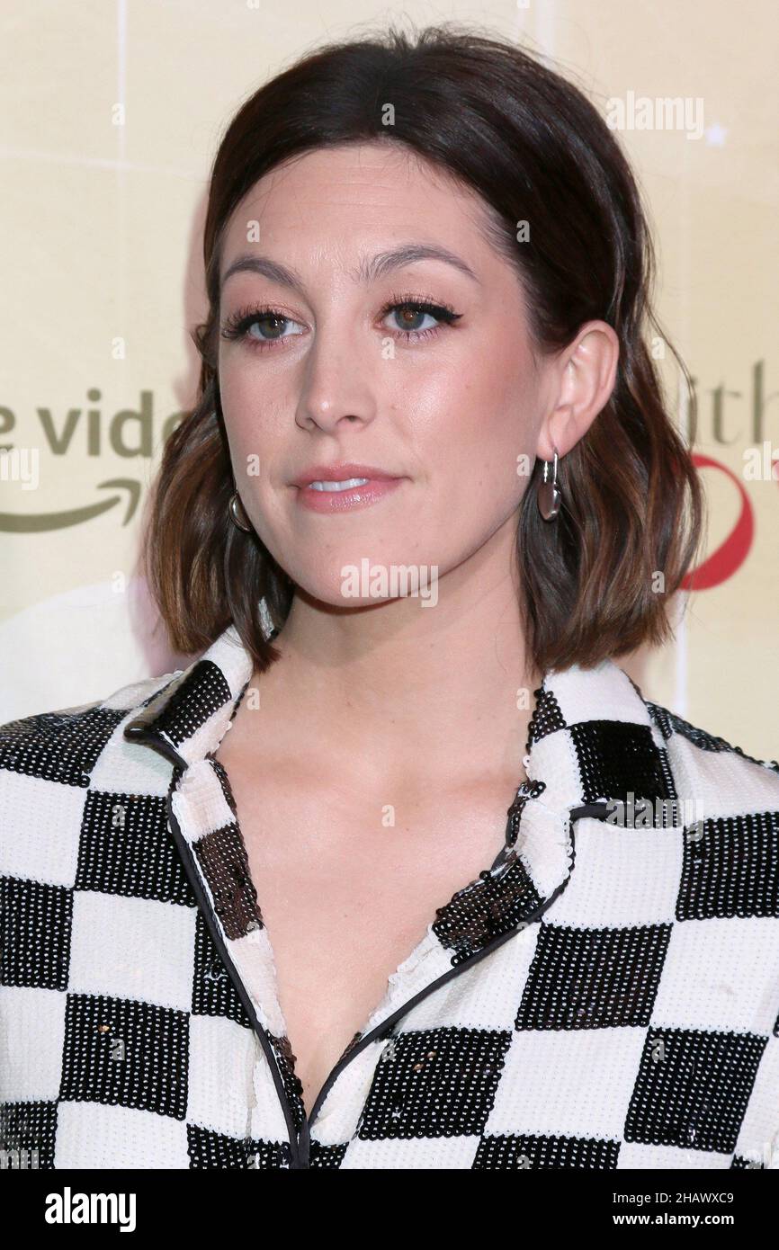 Los Angeles, CA. 9th Dec, 2021. Caitlin McGee at arrivals for WITH LOVE ...