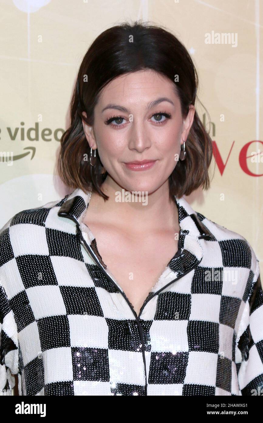 Los Angeles, CA. 9th Dec, 2021. Caitlin McGee at arrivals for WITH LOVE ...