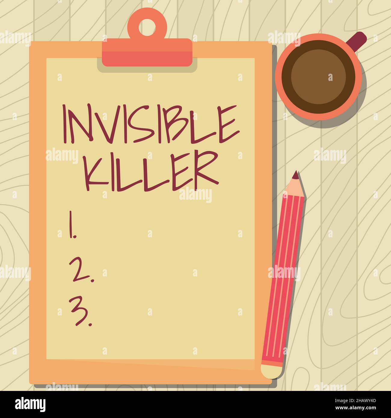 Conceptual display Invisible Killer. Word Written on presence into the ... Conceptual display Invisible Killer. Word Written on presence into the ...