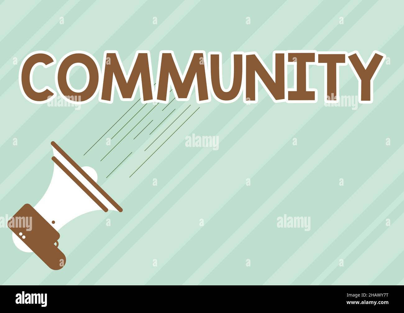 Conceptual display Community. Internet Concept group of showing with a ...