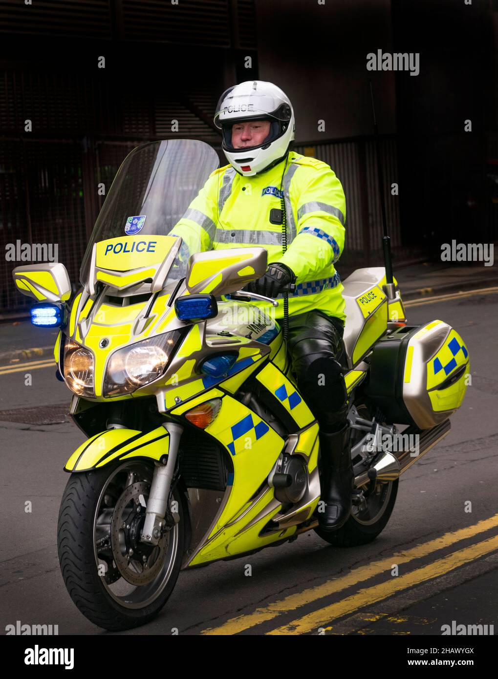 Motorcycle glasgow hi-res stock photography and images - Alamy