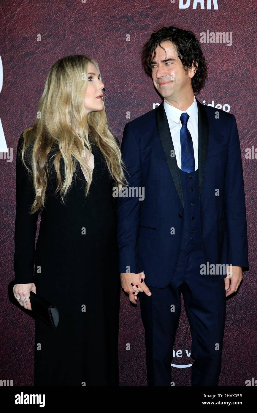 Los Angeles, CA. 12th Dec, 2021. Lily Rabe, Hamish Linklater at ...