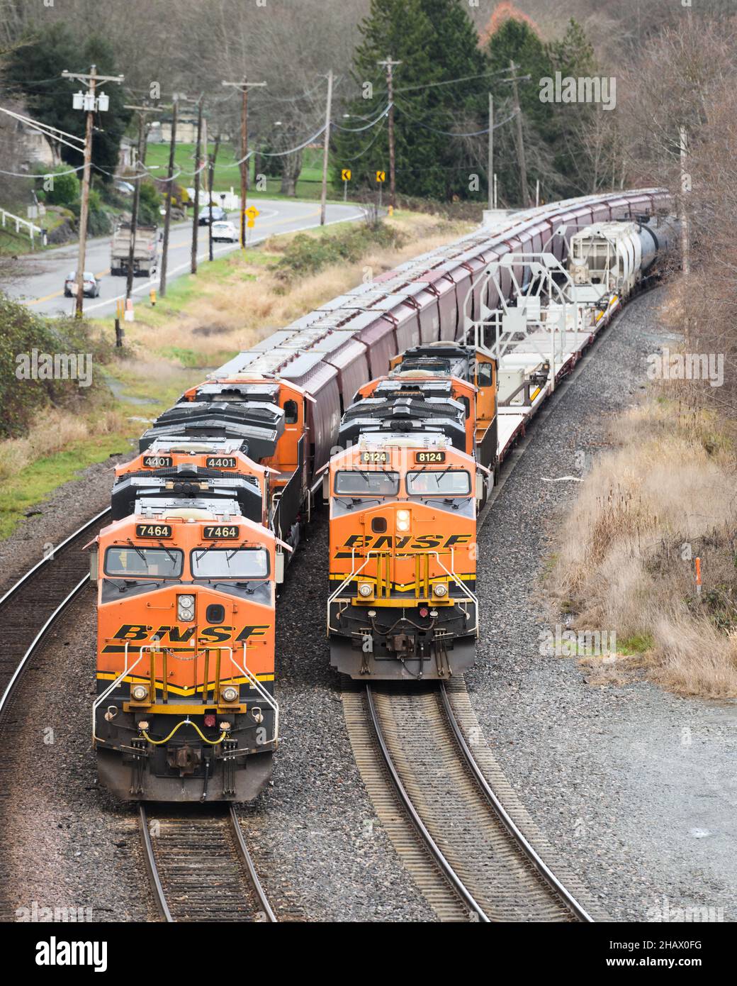 Bnsf trains hi-res stock photography and images - Alamy