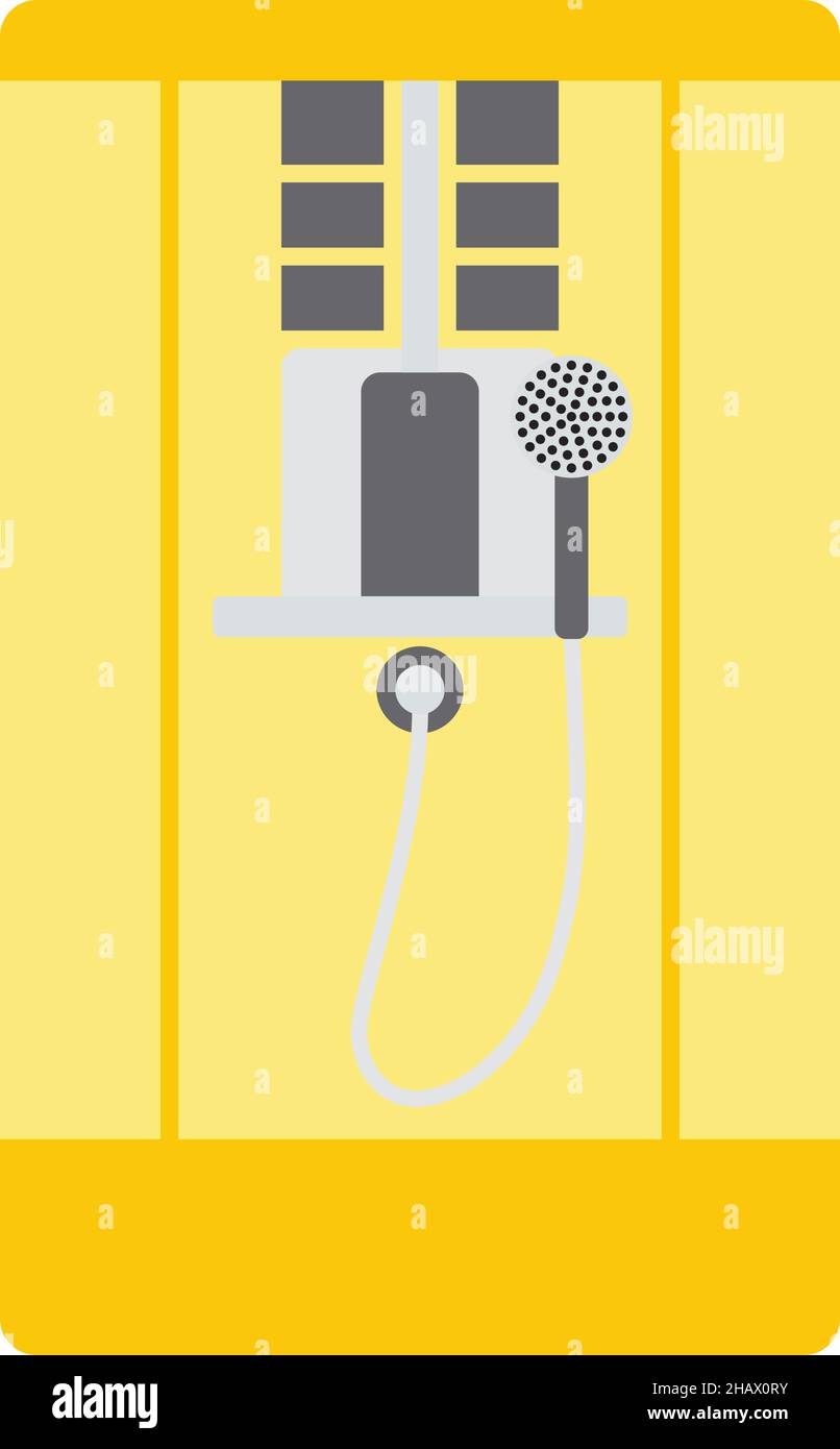 Shower Icon. Flat Color Design. Vector Illustration Stock Vector Image ...