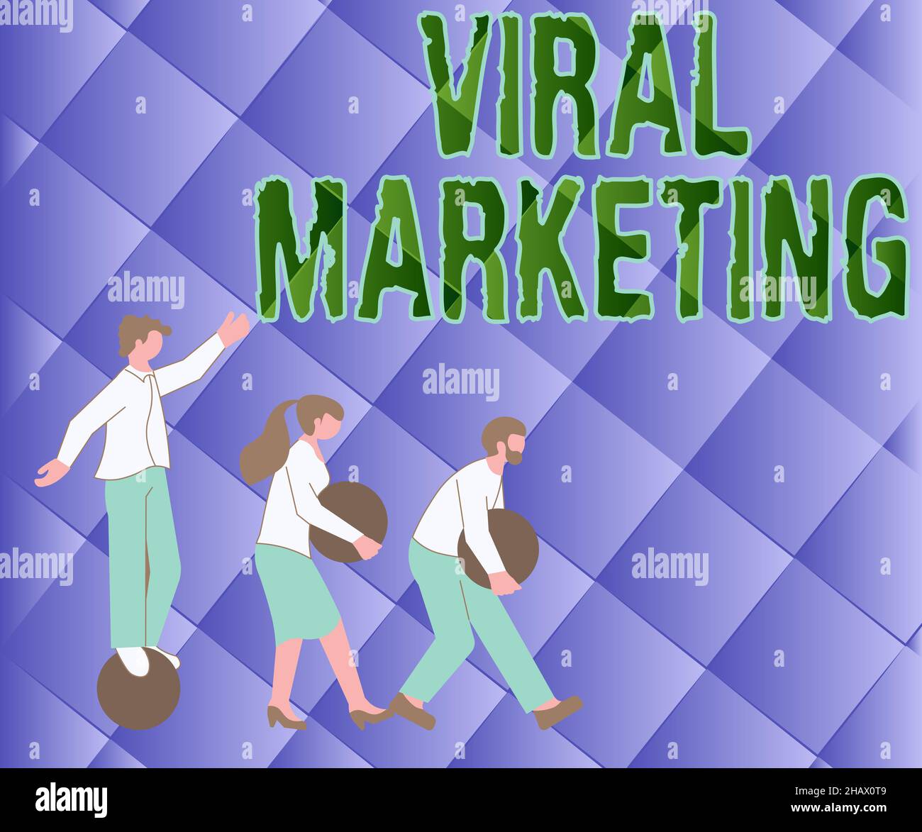 Conceptual display Viral Marketing. Concept meaning whereby consumer ...