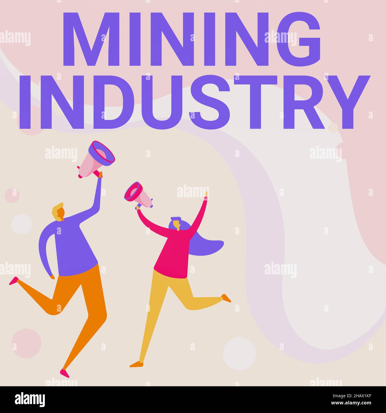 Text showing inspiration Mining Industry. Internet Concept extraction ...