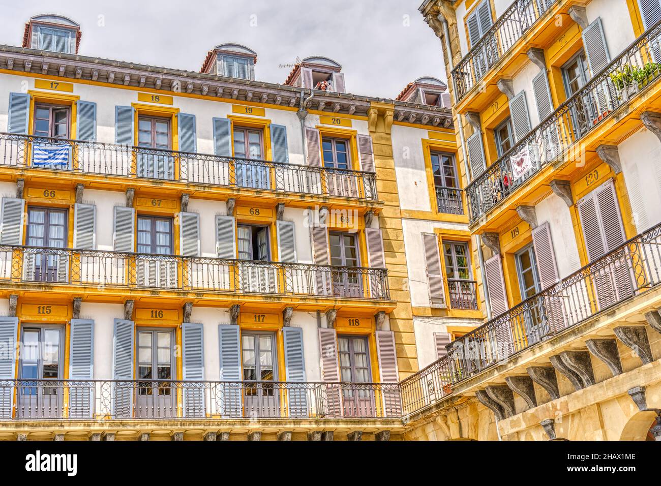 San Sebastian landmarks, HDR Image Stock Photo - Alamy