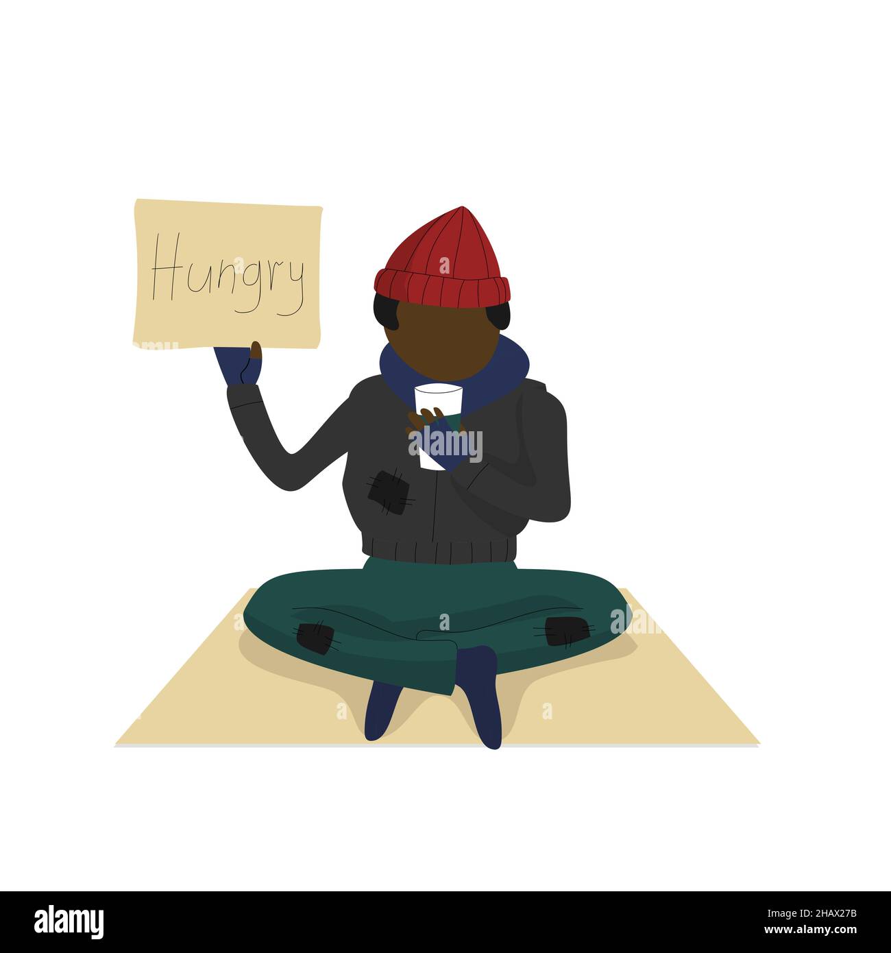 Cartoon Poor Man High Resolution Stock Photography and Images - Alamy