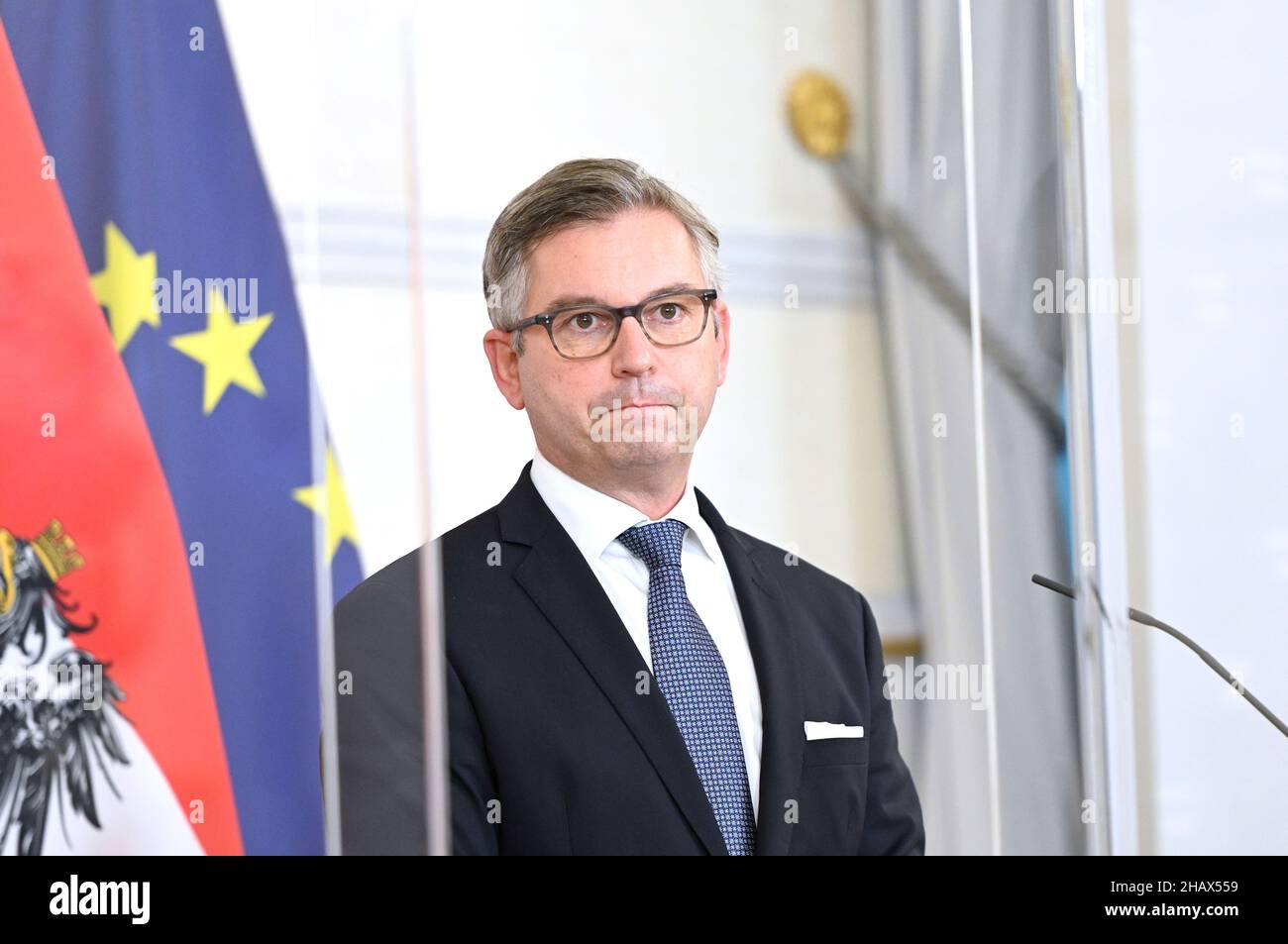 Vienna, Austria. 15th Dec, 2021. Council of Ministers in the Federal ...