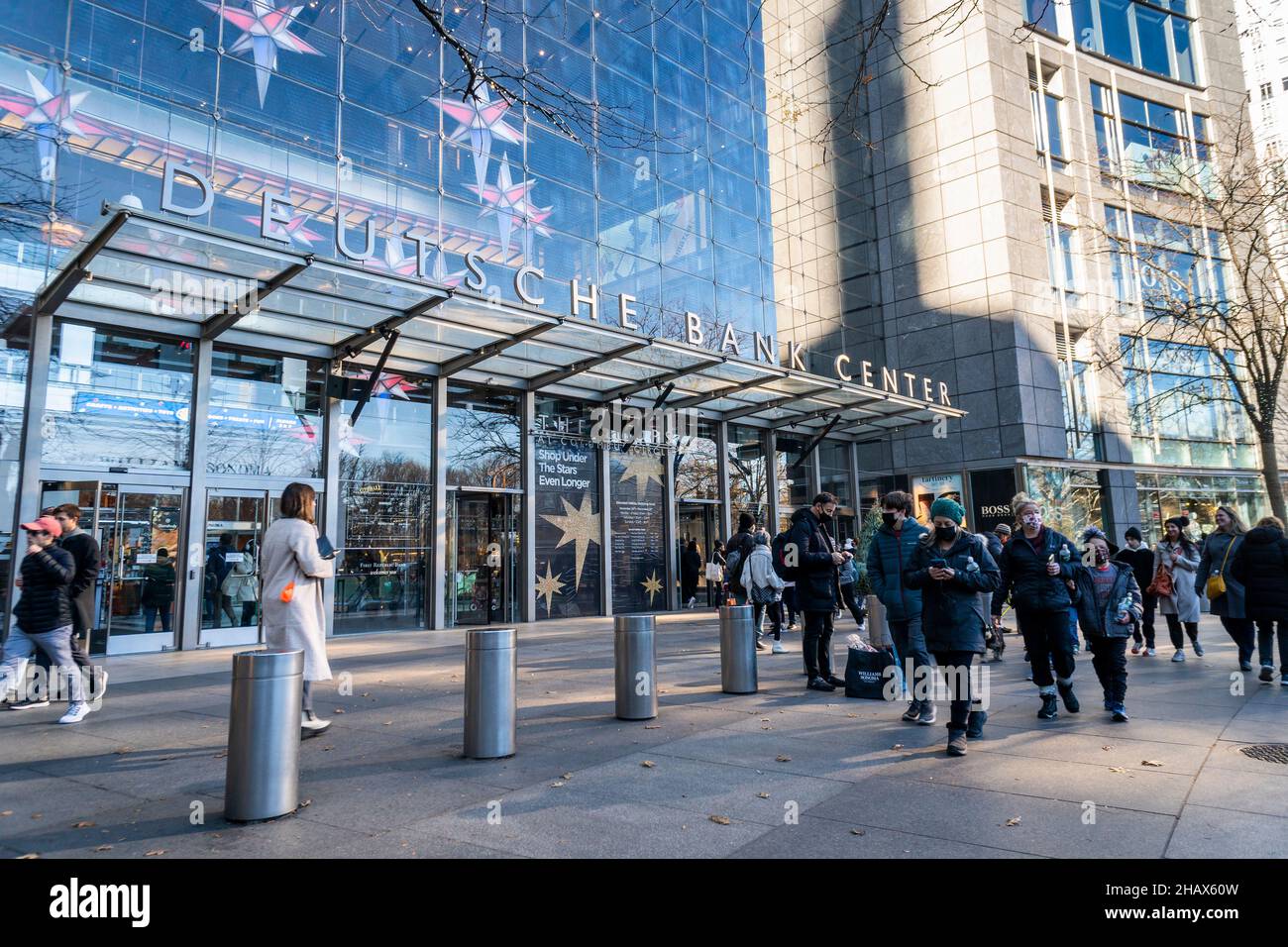 The Deutsche Bank Center in Columbus Circle in New York on Sunday ...