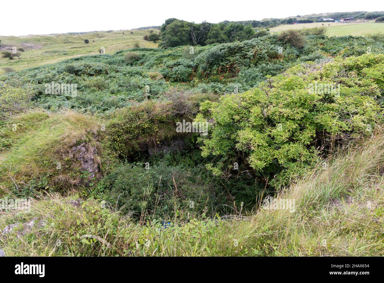 Kenfig norman castle hi-res stock photography and images - Alamy