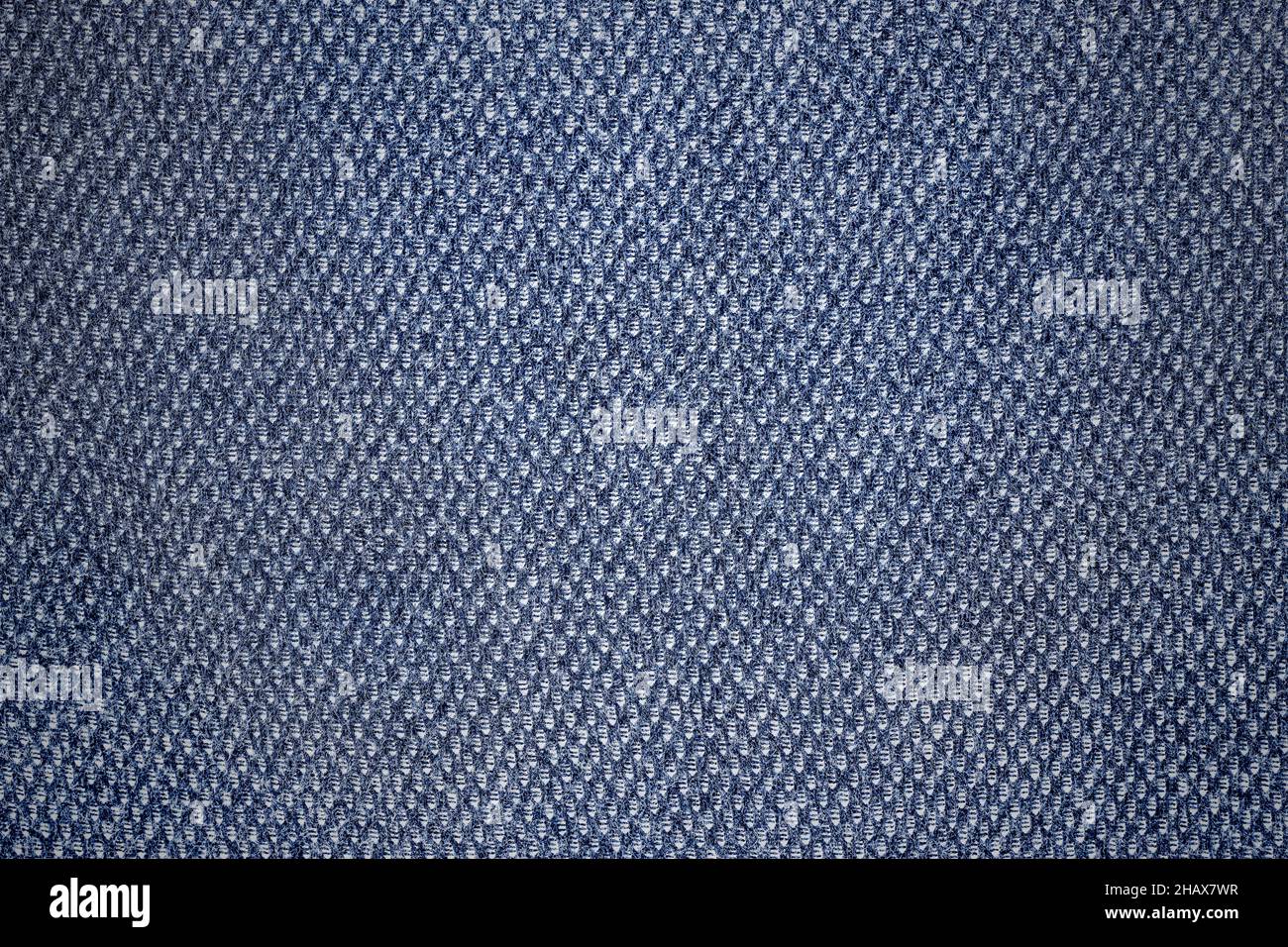Rough blue fabric texture for background Stock Photo - Alamy