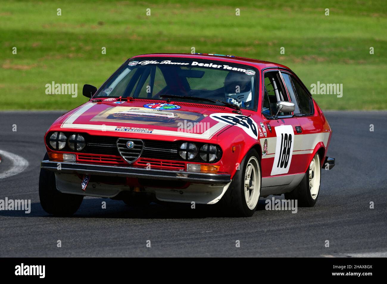 Micky Bolton, Alfa Romeo Alfetta GT, HRDC Classic Alfa Challenge for ...