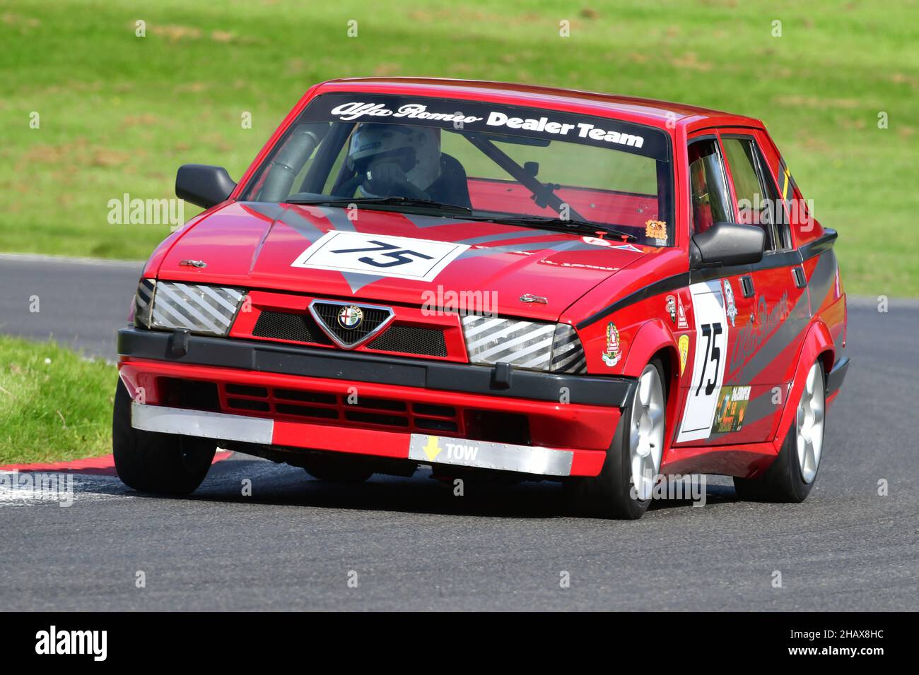 James Wright, Alfa Romeo 75, HRDC Classic Alfa Challenge for Classic ...