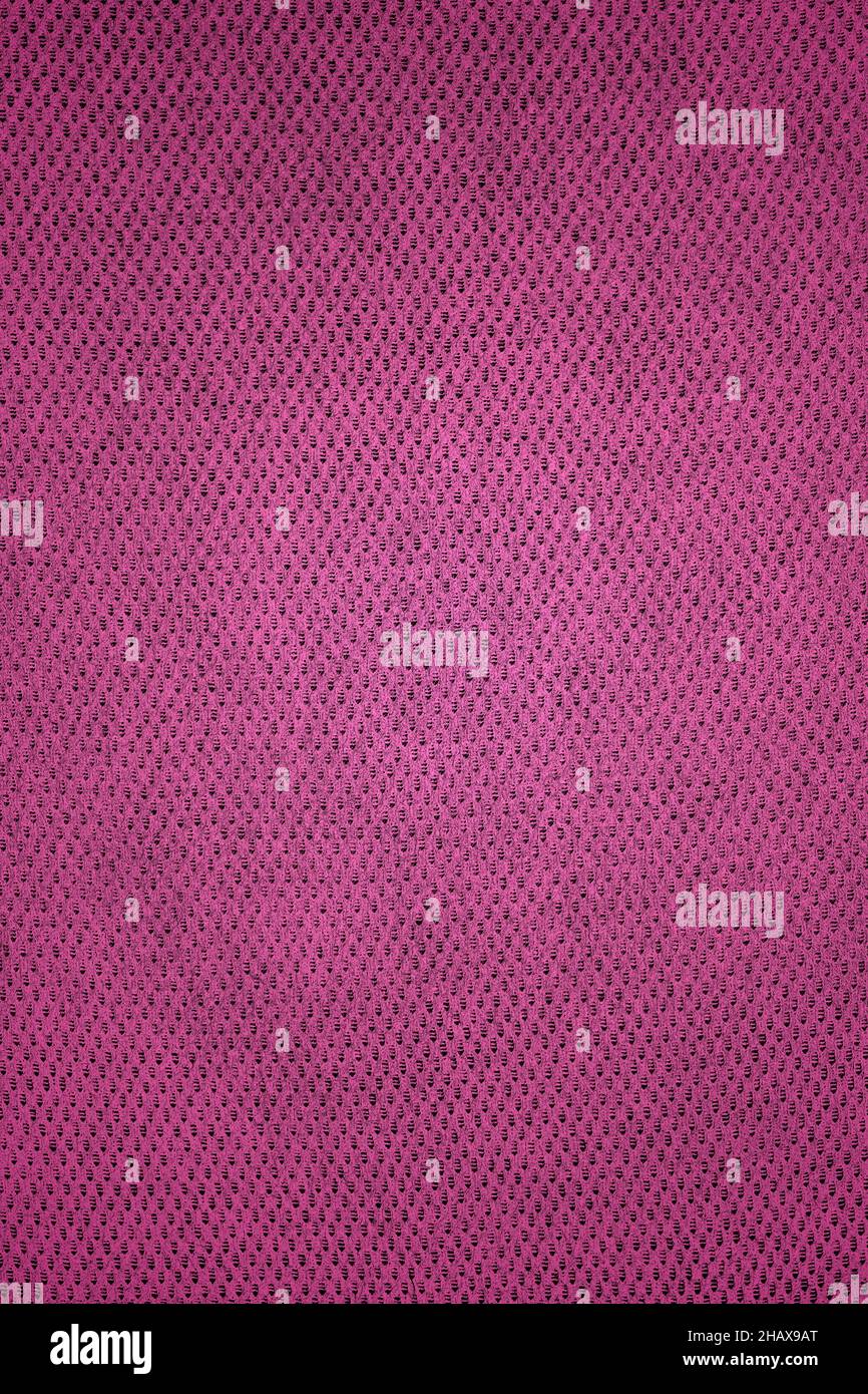 Magenta color cotton fabric cloth close up view for texture background ...