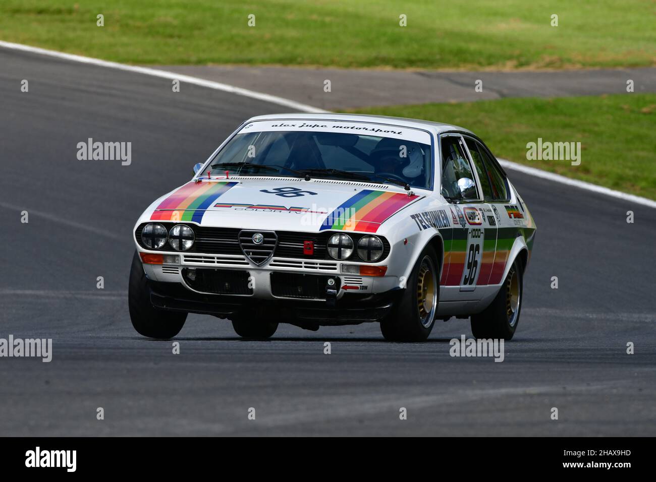 Jonny Horsfield, Alfa Romeo Alfetta GTV 2000, HRDC Classic Alfa ...